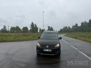 Black Volkswagen Caddy 2013 in Rezekne, with an engine capacity of 1.60 L and mileage of 320 thousand km for 8500 €, photo  on AUTOMOTO.COM.LV