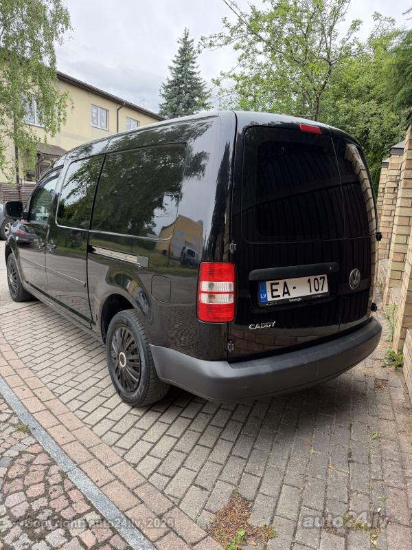 Volkswagen Caddy 2014 in Riga on AUTOMOTO.COM.LV Black Volkswagen Caddy 2014 in Riga, with an engine capacity of 1.60 L and mileage of 465 thousand km for 4000 €, photo 4 on AUTOMOTO.COM.LV