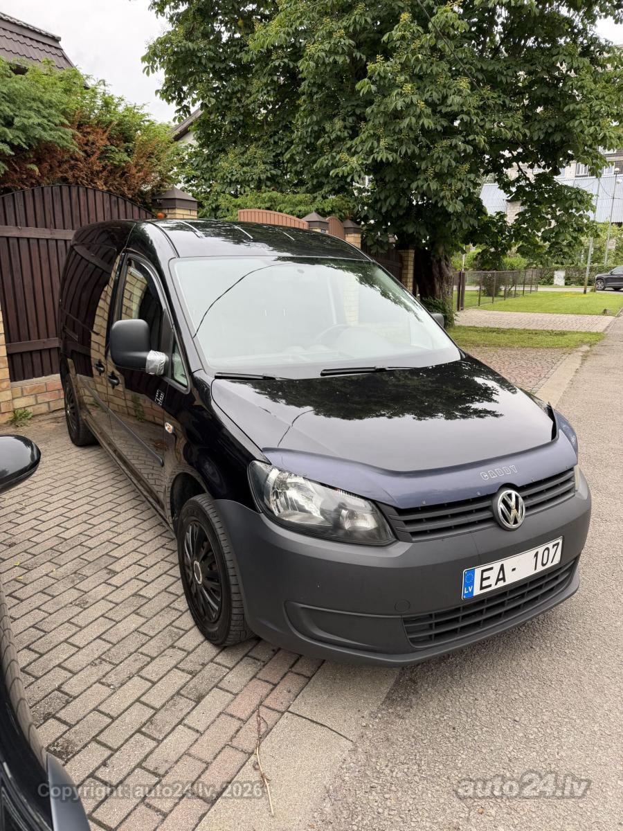 Black Volkswagen Caddy 2014 in Riga, with an engine capacity of 1.60 L and mileage of 465 thousand km for 4000 €, photo 5 on AUTOMOTO.COM.LV