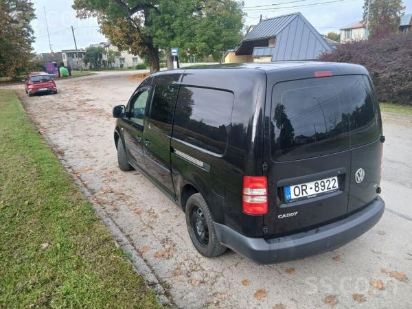 Black Volkswagen Caddy 2014 in Tukums, with an engine capacity of 1.60 L and mileage of 0 thousand km for 3999 €, photo 6 on AUTOMOTO.COM.LV