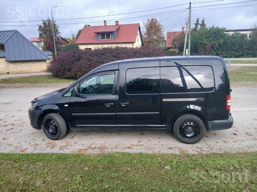 Melns Volkswagen Caddy 2014 Tukums, ar dzinēja tilpumu 1.60 L un nobraukumu 0 tūkst. km par 3999 €, foto 7 vietnē AUTOMOTO.COM.LV