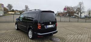 Black Volkswagen Caddy 2016 in Jelgava, with an engine capacity of 2.00 L and mileage of 281 thousand km for 15500 €, photo 4 on AUTOMOTO.COM.LV