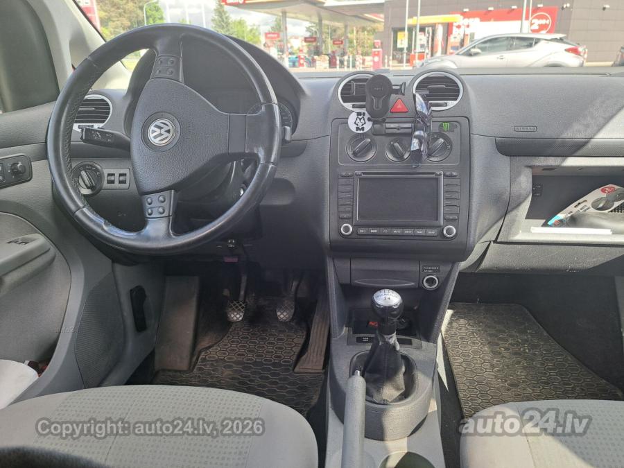 Black Volkswagen Caddy 2008 in Riga, with an engine capacity of 1.90 L and mileage of 335 thousand km for 3200 €, photo 5 on AUTOMOTO.COM.LV