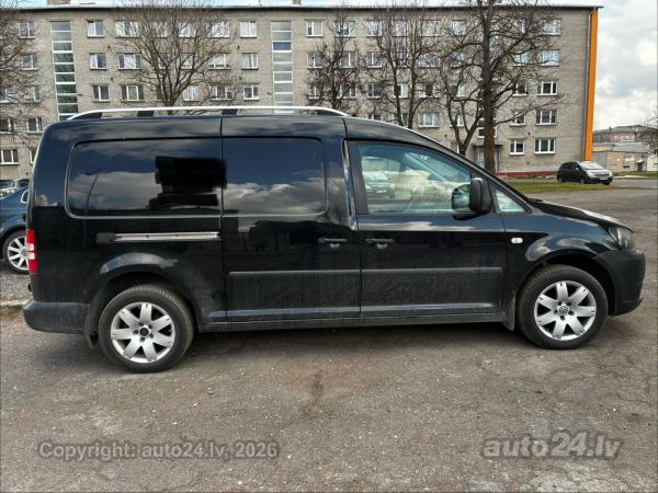 Black Volkswagen Caddy 2012 in Narva, with an engine capacity of 1.60 L and mileage of 0 thousand km for 5000 €, photo 5 on AUTOMOTO.COM.LV