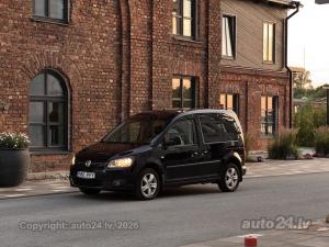 Black Volkswagen Caddy 2012 in Tallinn, with an engine capacity of 2.00 L and mileage of 0 thousand km for 7100 €, photo 3 on AUTOMOTO.COM.LV