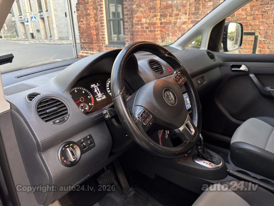 Black Volkswagen Caddy 2012 in Tallinn, with an engine capacity of 2.00 L and mileage of 0 thousand km for 7100 €, photo 13 on AUTOMOTO.COM.LV
