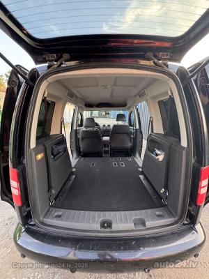 Black Volkswagen Caddy 2012 in Tallinn, with an engine capacity of 2.00 L and mileage of 0 thousand km for 7100 €, photo 15 on AUTOMOTO.COM.LV