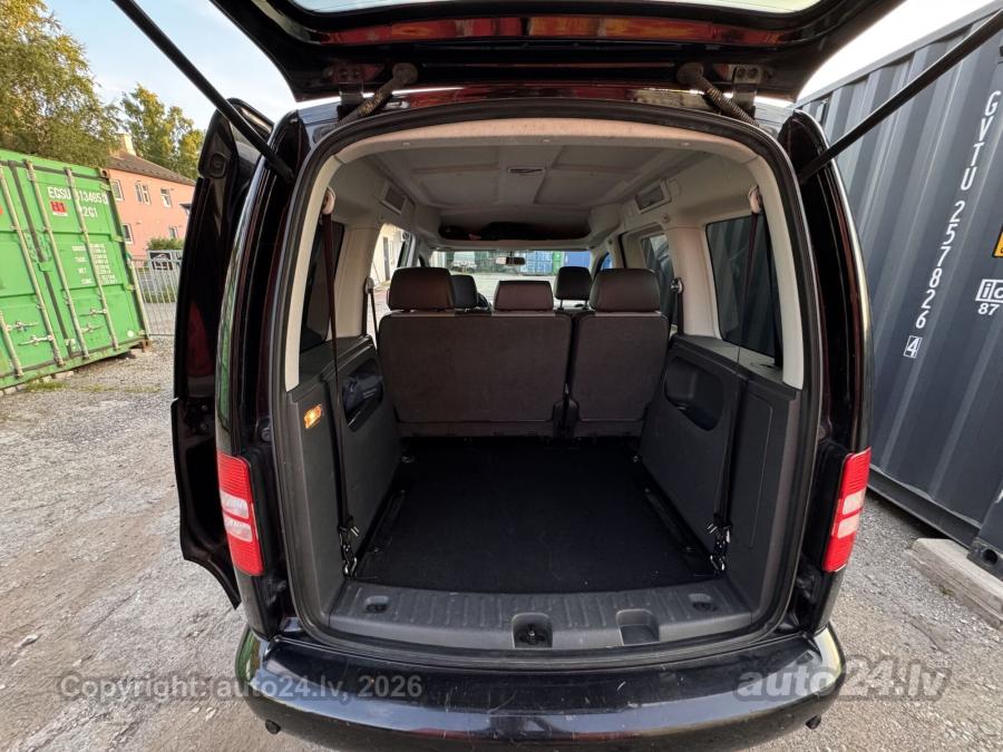 Black Volkswagen Caddy 2012 in Tallinn, with an engine capacity of 2.00 L and mileage of 0 thousand km for 7100 €, photo 16 on AUTOMOTO.COM.LV