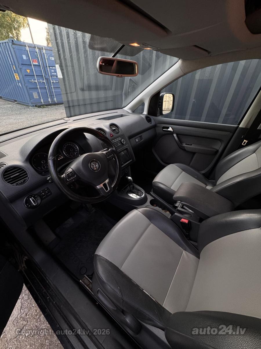 Black Volkswagen Caddy 2012 in Tallinn, with an engine capacity of 2.00 L and mileage of 0 thousand km for 7100 €, photo 22 on AUTOMOTO.COM.LV