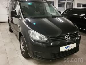 Black Volkswagen Caddy 2013 in Riga, with an engine capacity of 1.60 L and mileage of 223 thousand km for 6698 €, photo 24 on AUTOMOTO.COM.LV