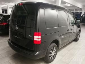 Black Volkswagen Caddy 2013 in Riga, with an engine capacity of 1.60 L and mileage of 223 thousand km for 6698 €, photo 25 on AUTOMOTO.COM.LV