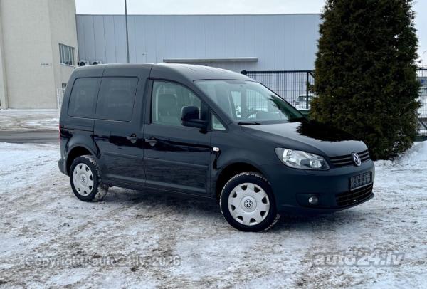 Black Volkswagen Caddy 2013 in Tartu, with an engine capacity of 2.00 L and mileage of 195 thousand km for 9700 €, photo 1 on AUTOMOTO.COM.LV