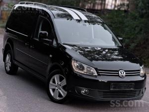 Melns Volkswagen Caddy 2014 Jūrmala, ar dzinēja tilpumu 2.00 L un nobraukumu 0 tūkst. km par 7950 €, foto  vietnē AUTOMOTO.COM.LV