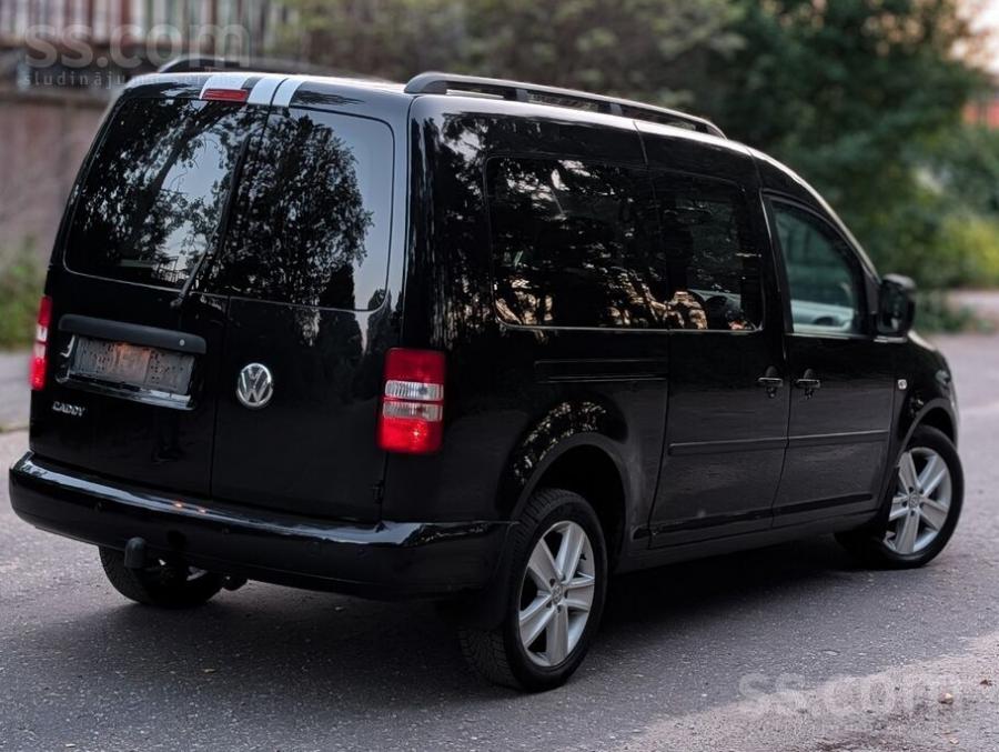 Melns Volkswagen Caddy 2014 Jūrmala, ar dzinēja tilpumu 2.00 L un nobraukumu 0 tūkst. km par 7950 €, foto 5 vietnē AUTOMOTO.COM.LV
