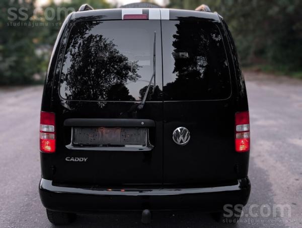 Black Volkswagen Caddy 2014 in Jurmala, with an engine capacity of 2.00 L and mileage of 0 thousand km for 7950 €, photo 7 on AUTOMOTO.COM.LV