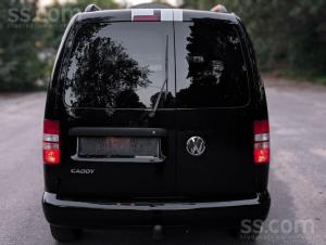 Melns Volkswagen Caddy 2014 Jūrmala, ar dzinēja tilpumu 2.00 L un nobraukumu 0 tūkst. km par 7950 €, foto 7 vietnē AUTOMOTO.COM.LV