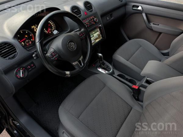 Black Volkswagen Caddy 2014 in Jurmala, with an engine capacity of 2.00 L and mileage of 0 thousand km for 7950 €, photo 8 on AUTOMOTO.COM.LV