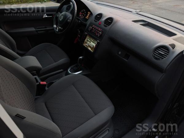 Black Volkswagen Caddy 2014 in Jurmala, with an engine capacity of 2.00 L and mileage of 0 thousand km for 7950 €, photo 9 on AUTOMOTO.COM.LV