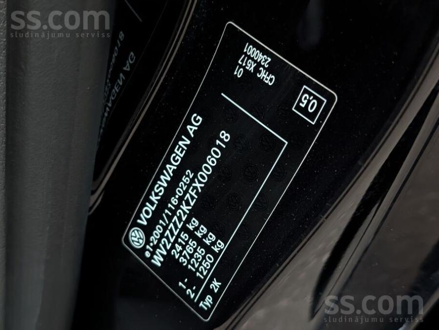 Melns Volkswagen Caddy 2014 Jūrmala, ar dzinēja tilpumu 2.00 L un nobraukumu 0 tūkst. km par 7950 €, foto 19 vietnē AUTOMOTO.COM.LV