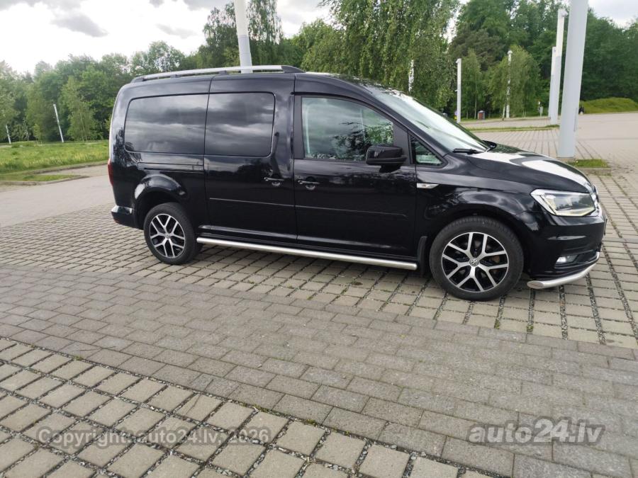 Melns Volkswagen Caddy 2020 Tartu, ar dzinēja tilpumu 2.00 L un nobraukumu 180 tūkst. km par 29800 €, foto 5 vietnē AUTOMOTO.COM.LV