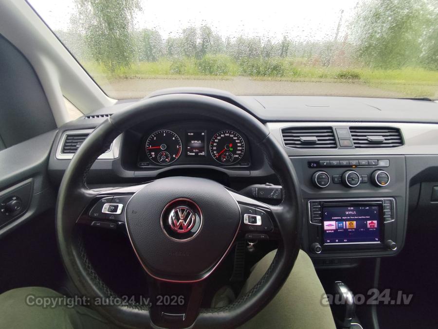 Melns Volkswagen Caddy 2020 Tartu, ar dzinēja tilpumu 2.00 L un nobraukumu 180 tūkst. km par 29800 €, foto 15 vietnē AUTOMOTO.COM.LV