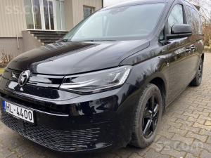Черный Фольксваген Кадди 2023 в Цесис, объемом двигателя 2.00 л и пробегом 14 тыс. км за 28550 €, фото 3 на AUTOMOTO.COM.LV
