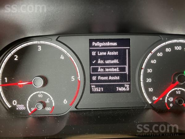 Black Volkswagen Caddy 2023 in Cesis, with an engine capacity of 2.00 L and mileage of 14 thousand km for 28550 €, photo 10 on AUTOMOTO.COM.LV