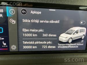 Черный Фольксваген Кадди 2023 в Цесис, объемом двигателя 2.00 л и пробегом 14 тыс. км за 28550 €, фото 18 на AUTOMOTO.COM.LV