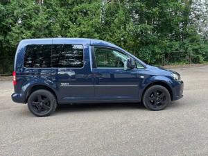 Blue Volkswagen Caddy 2013 in Ogre, with an engine capacity of 1.20 L and mileage of 0 thousand km for 6650 €, photo  on AUTOMOTO.COM.LV