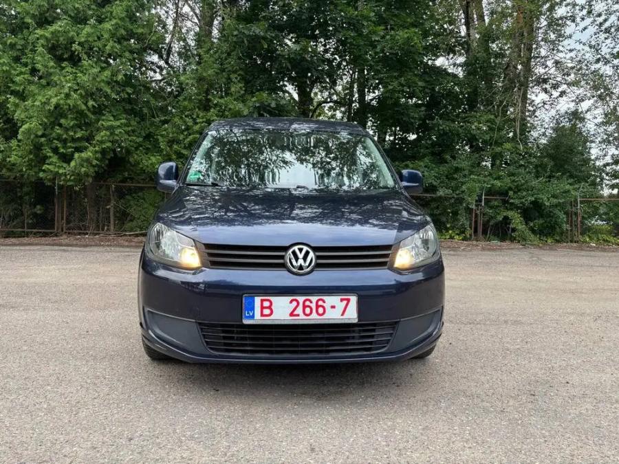 Blue Volkswagen Caddy 2013 in Ogre, with an engine capacity of 1.20 L and mileage of 0 thousand km for 6650 €, photo 16 on AUTOMOTO.COM.LV
