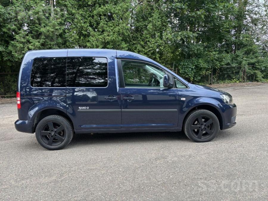 Zils Volkswagen Caddy 2013 Ogre, ar dzinēja tilpumu 1.20 L un nobraukumu 207 tūkst. km par 6650 €, foto 3 vietnē AUTOMOTO.COM.LV