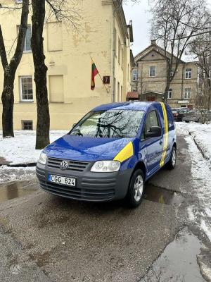 Blue Volkswagen Caddy 2007 in Vilnius, with an engine capacity of 1.39 L and mileage of 168 thousand km for 2850 €, photo  on AUTOMOTO.COM.LV