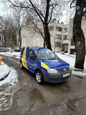 Blue Volkswagen Caddy 2007 in Vilnius, with an engine capacity of 1.39 L and mileage of 168 thousand km for 2850 €, photo 13 on AUTOMOTO.COM.LV