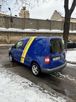Blue Volkswagen Caddy 2007 in Vilnius, with an engine capacity of 1.39 L and mileage of 168 thousand km for 2850 €, photo 14 on AUTOMOTO.COM.LV