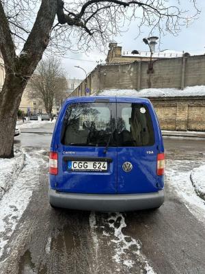 Blue Volkswagen Caddy 2007 in Vilnius, with an engine capacity of 1.39 L and mileage of 168 thousand km for 2850 €, photo 15 on AUTOMOTO.COM.LV