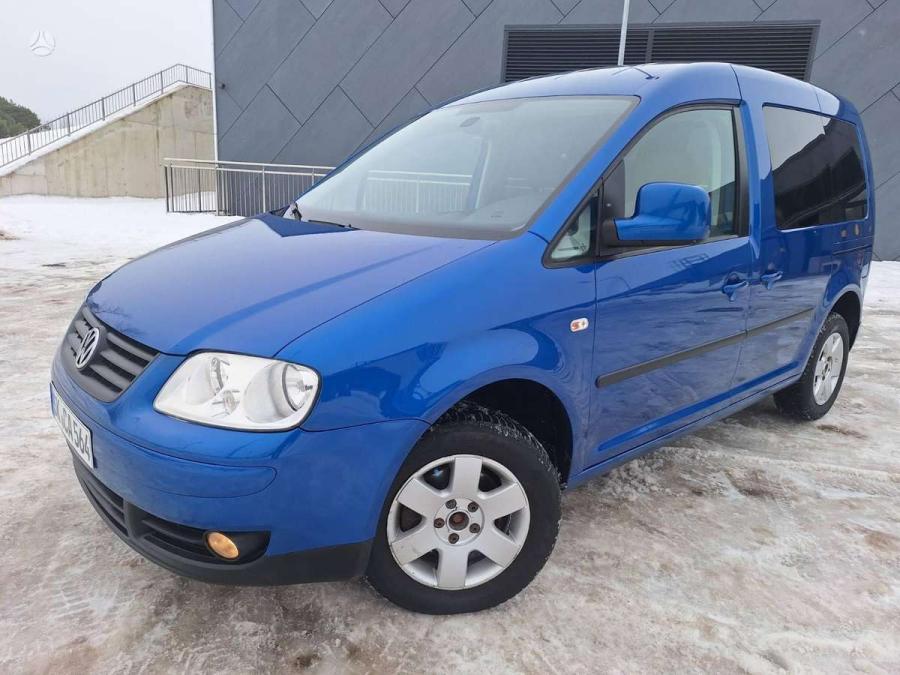 Zils Volkswagen Caddy 2009 Jonava, ar dzinēja tilpumu 1.90 L un nobraukumu 275 tūkst. km par 4350 €, foto 2 vietnē AUTOMOTO.COM.LV