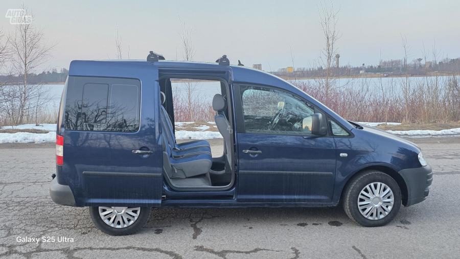 Zils Volkswagen Caddy 2006 Klaipėda, ar dzinēja tilpumu 1.90 L un nobraukumu 290 tūkst. km par 1990 €, foto 1 vietnē AUTOMOTO.COM.LV