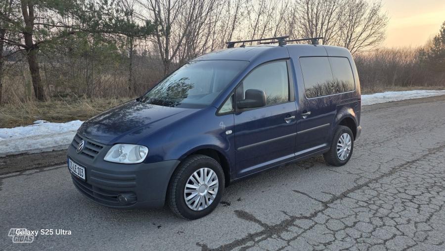 Zils Volkswagen Caddy 2006 Klaipėda, ar dzinēja tilpumu 1.90 L un nobraukumu 290 tūkst. km par 1990 €, foto 5 vietnē AUTOMOTO.COM.LV