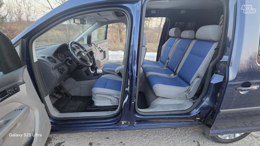 Zils Volkswagen Caddy 2006 Klaipėda, ar dzinēja tilpumu 1.90 L un nobraukumu 290 tūkst. km par 1990 €, foto 6 vietnē AUTOMOTO.COM.LV