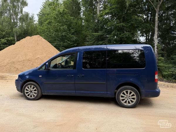 Blue Volkswagen Caddy 2009 in Alytus, with an engine capacity of 1.90 L and mileage of 380 thousand km for 4500 €, photo 2 on AUTOMOTO.COM.LV
