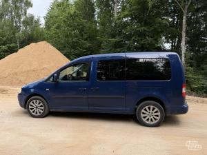 Blue Volkswagen Caddy 2009 in Alytus, with an engine capacity of 1.90 L and mileage of 380 thousand km for 4500 €, photo 3 on AUTOMOTO.COM.LV