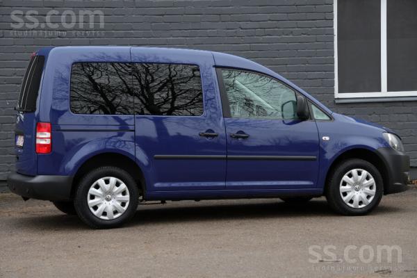 Zils Volkswagen Caddy 2011 Tukums, ar dzinēja tilpumu 1.60 L un nobraukumu 254 tūkst. km par 6800 €, foto 5 vietnē AUTOMOTO.COM.LV