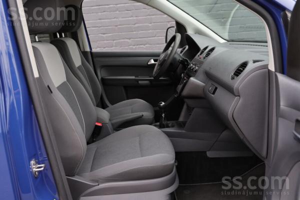 Zils Volkswagen Caddy 2011 Tukums, ar dzinēja tilpumu 1.60 L un nobraukumu 254 tūkst. km par 6800 €, foto 7 vietnē AUTOMOTO.COM.LV