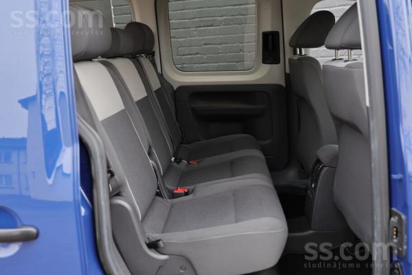 Zils Volkswagen Caddy 2011 Tukums, ar dzinēja tilpumu 1.60 L un nobraukumu 254 tūkst. km par 6800 €, foto 8 vietnē AUTOMOTO.COM.LV
