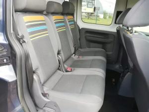 Blue Volkswagen Caddy 2013 in Saldus, with an engine capacity of 1.60 L and mileage of 226 thousand km for 7990 €, photo 14 on AUTOMOTO.COM.LV