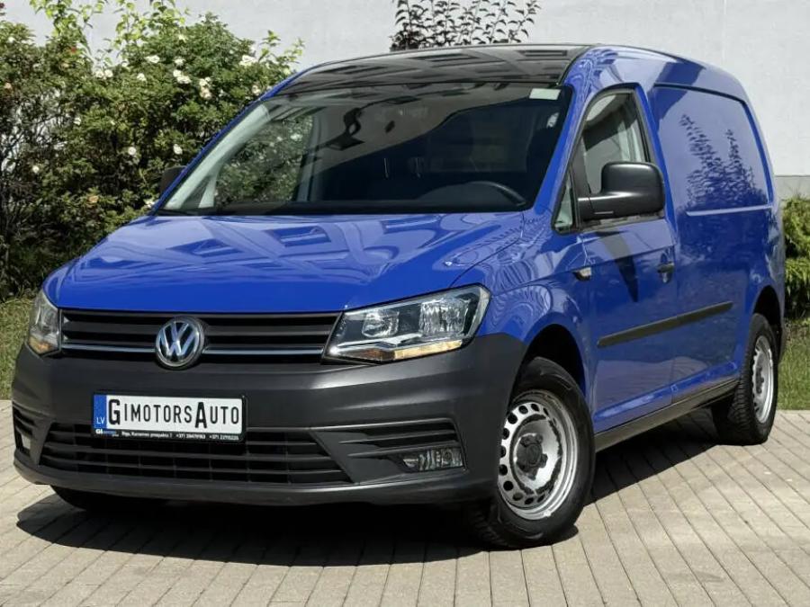 Zils Volkswagen Caddy 2019 Rīga, ar dzinēja tilpumu 2.00 L un nobraukumu 198 tūkst. km par 9900 €, foto 1 vietnē AUTOMOTO.COM.LV