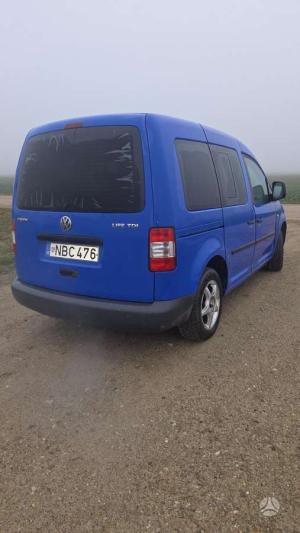Blue Volkswagen Caddy 2004 in Sakiai, with an engine capacity of 1.90 L and mileage of 445 thousand km for 1500 €, photo 4 on AUTOMOTO.COM.LV