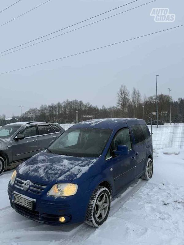 Zils Volkswagen Caddy 2004 Šauļi, ar dzinēja tilpumu 1.40 L un nobraukumu 290 tūkst. km par 1750 €, foto 2 vietnē AUTOMOTO.COM.LV