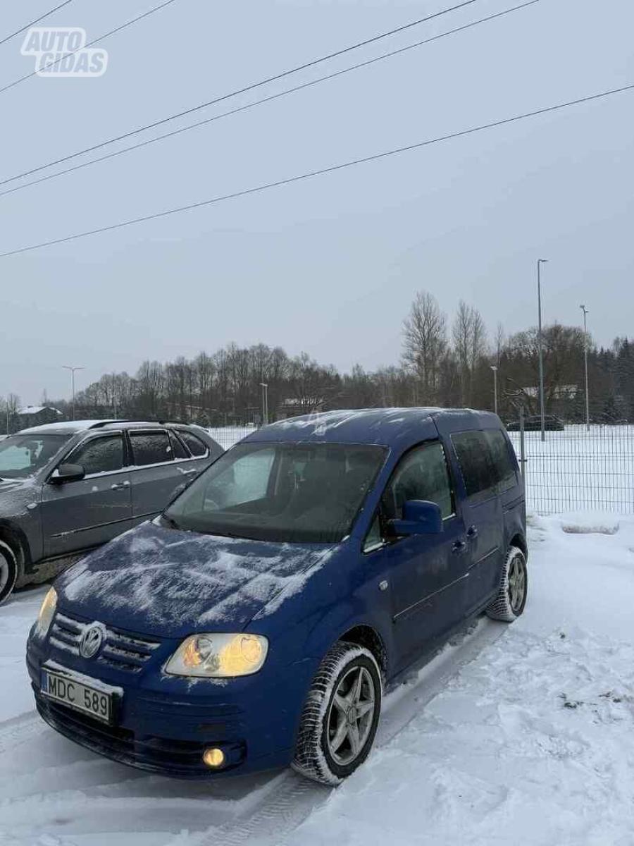 Blue Volkswagen Caddy 2004 in Siauliai, with an engine capacity of 1.40 L and mileage of 290 thousand km for 1750 €, photo 2 on AUTOMOTO.COM.LV