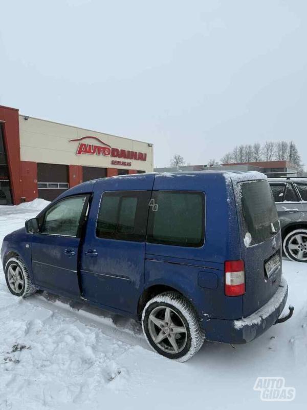 Blue Volkswagen Caddy 2004 in Siauliai, with an engine capacity of 1.40 L and mileage of 290 thousand km for 1750 €, photo 4 on AUTOMOTO.COM.LV